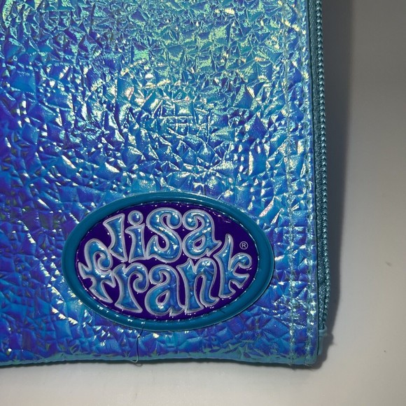 Lisa Frank | Office | Lisa Frank Mermaid Blue Iridescent Pencil Case ...